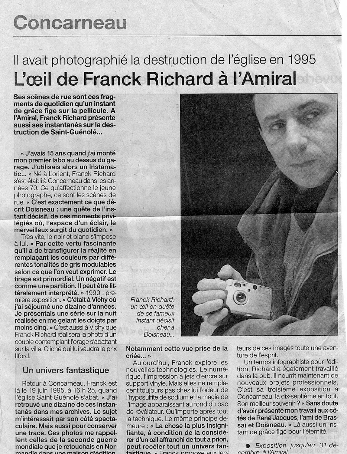 Press-book – Franck Richard