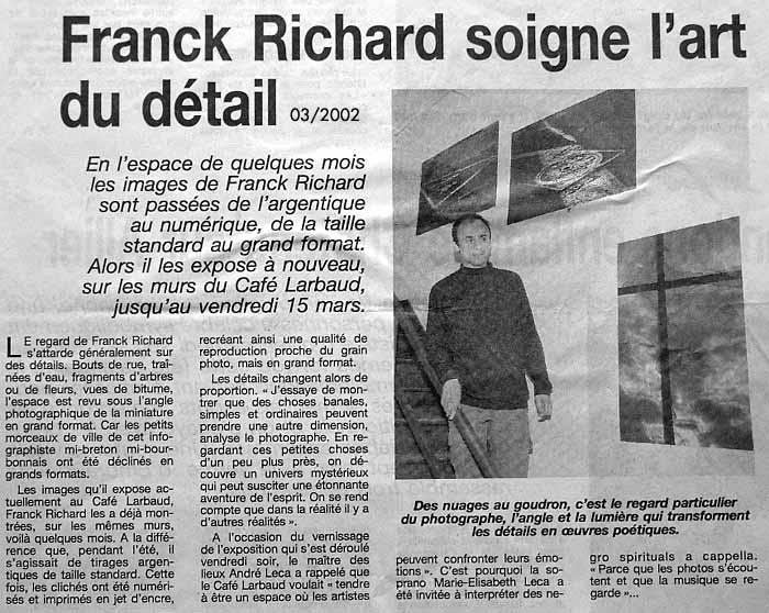 Press-book – Franck Richard