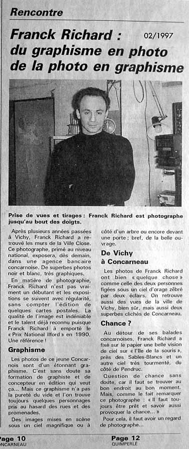 Press-book – Franck Richard